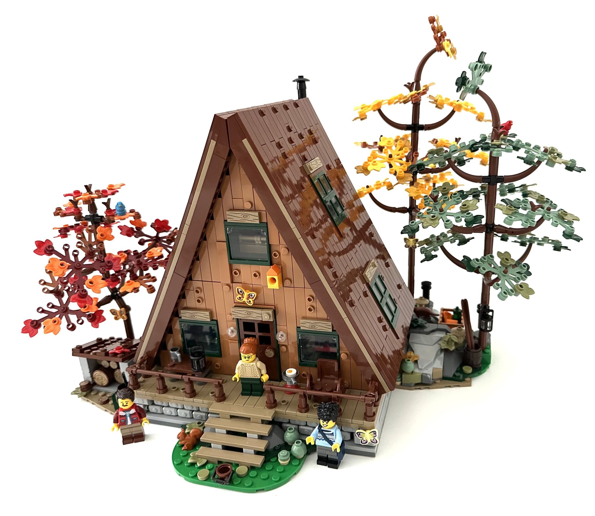 [Review] Kom je in de LEGO Ideas 21338 A-Frame Cabin helemaal tot rust?