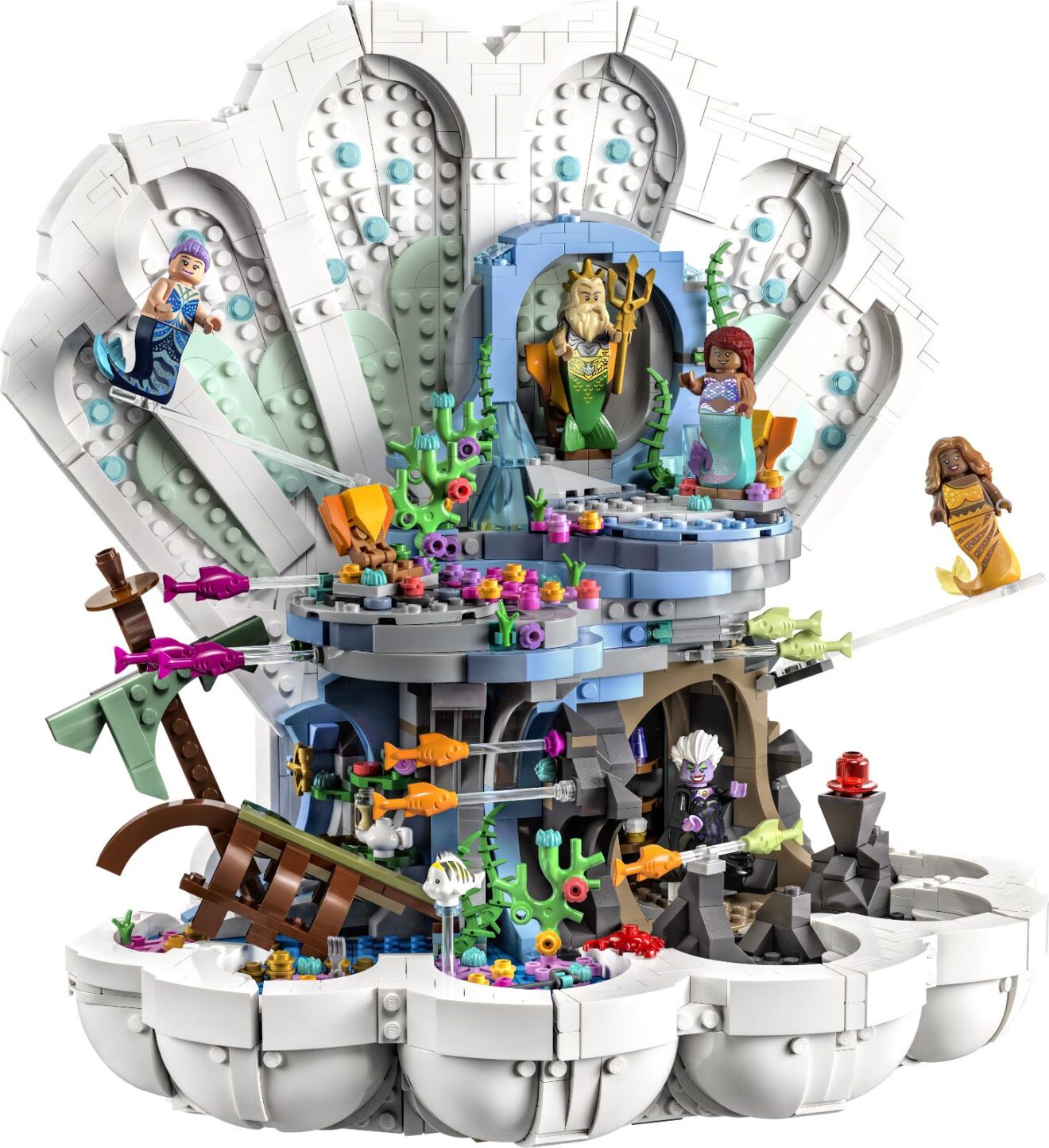 LEGO Disney 43225 Little Mermaid Royal Clamshell - vanaf nu te koop