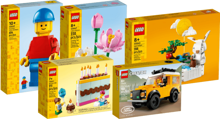 Nieuwe LEGO Extended Range sets vanaf juni te koop