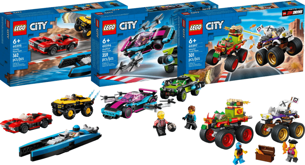 LEGO City 2K Drive sets onthuld