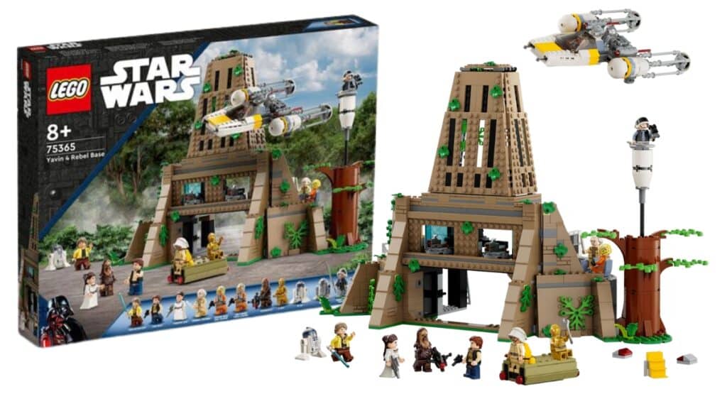 LEGO Star Wars 75365 Yavin 4 Rebel Base onthuld