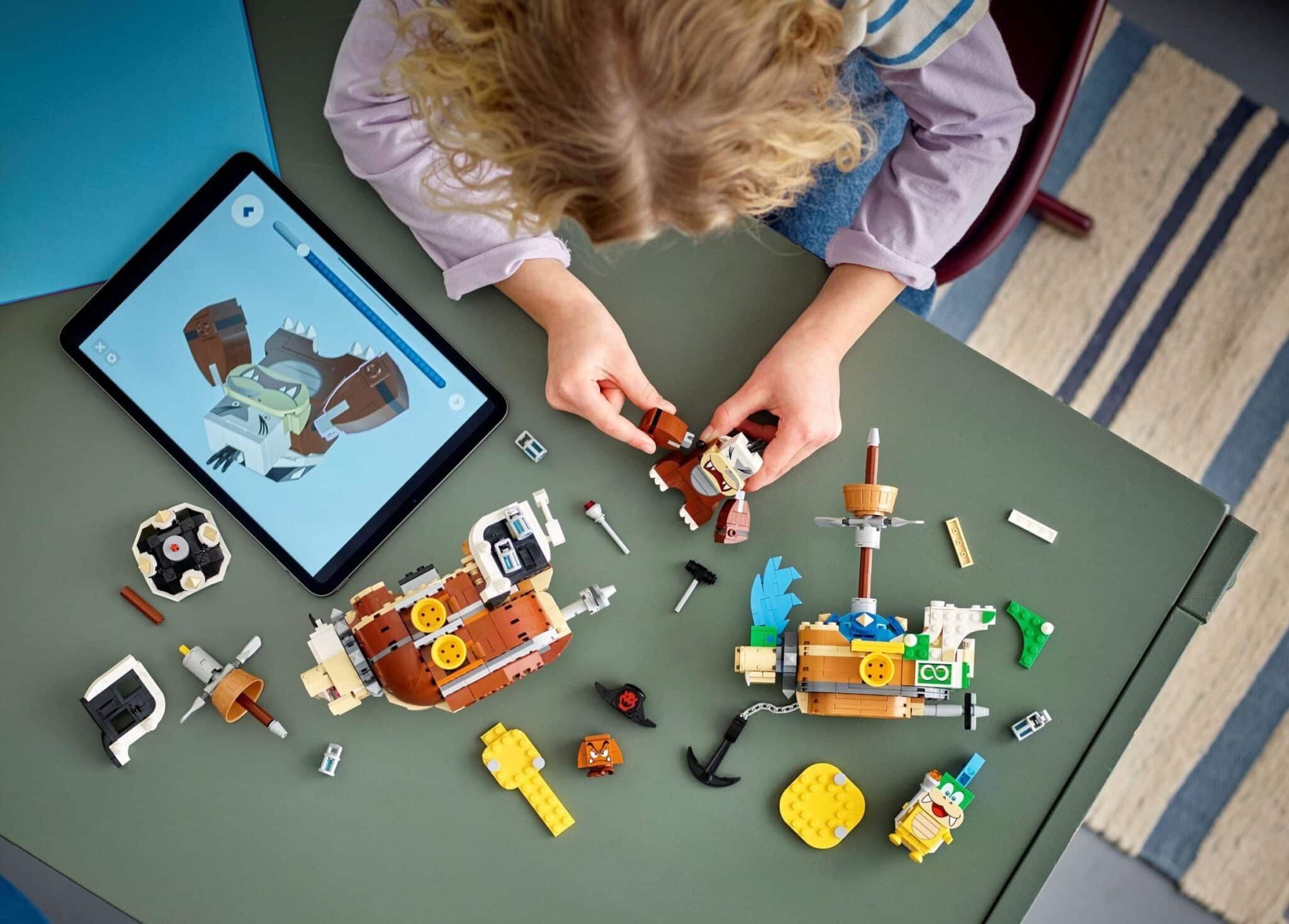 LEGO Super Mario 71427 Larry's and Morton's Airships onthuld - pre ...