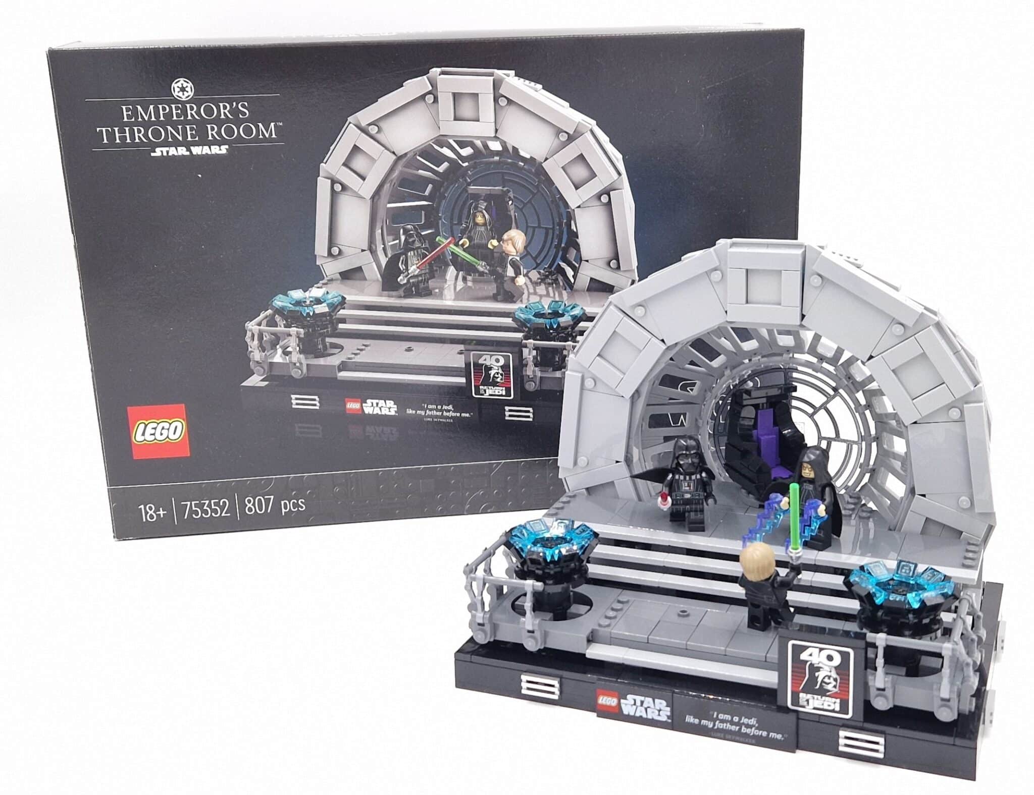 [Review] LEGO Star Wars 75352 Emperor’s Throne room Diorama - 13 in een ...