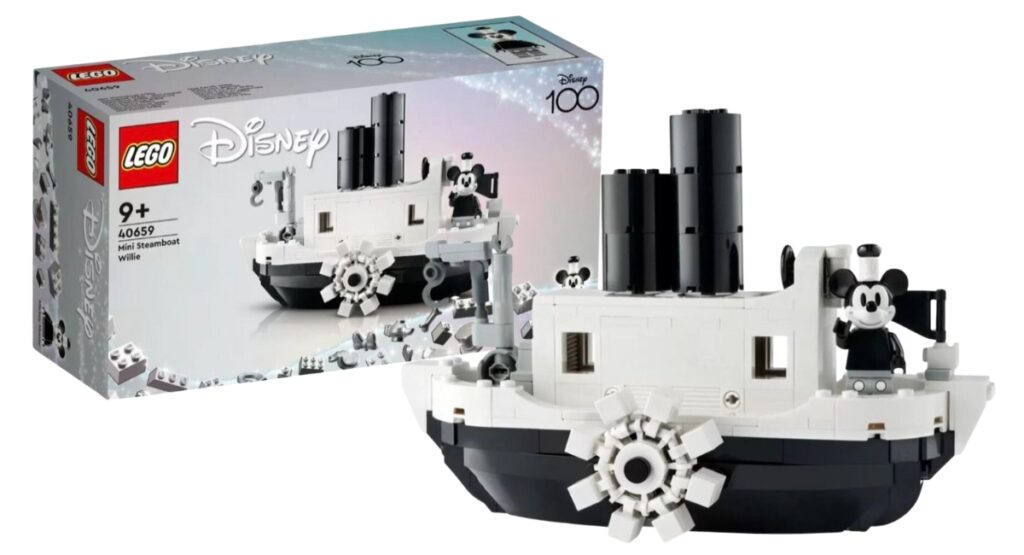 LEGO 40659 Mini Steamboat Willie - actie verlopen