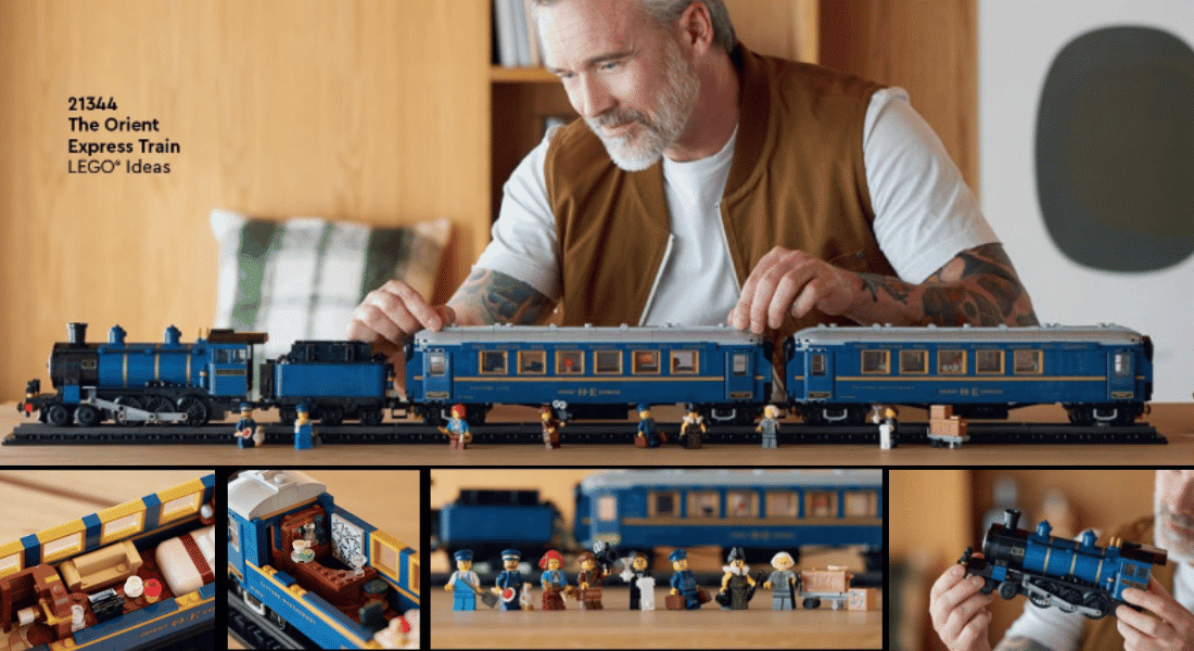 LEGO Ideas 21344 The Orient Express Train - het fluitsignaal weerklinkt!