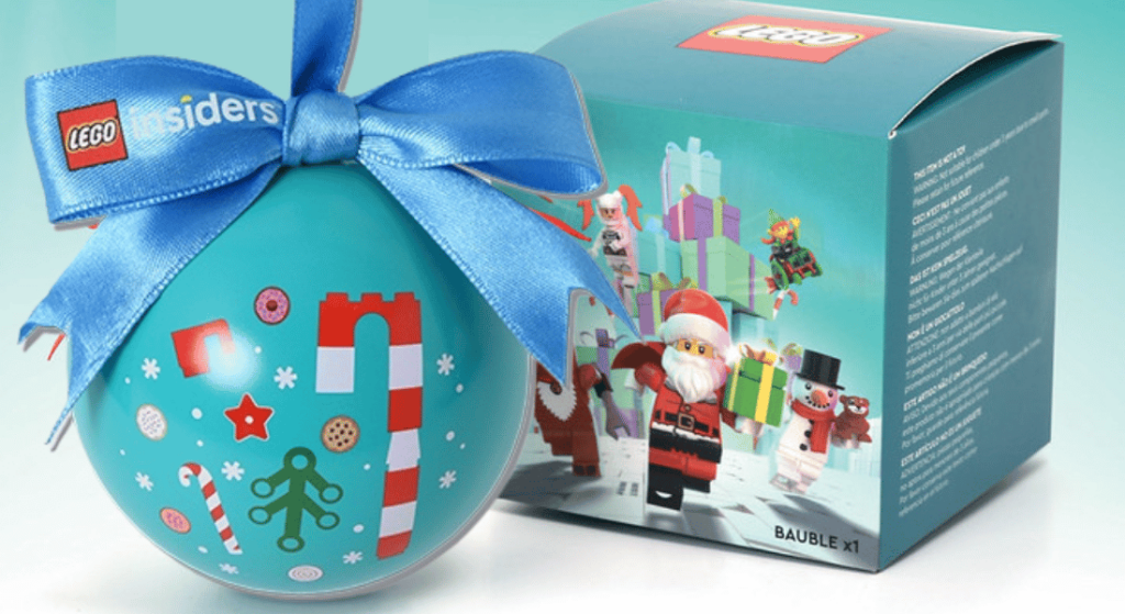 LEGO Christmas Tin Ornament - nu beschikbaar als LEGO Insiders-beloning ...