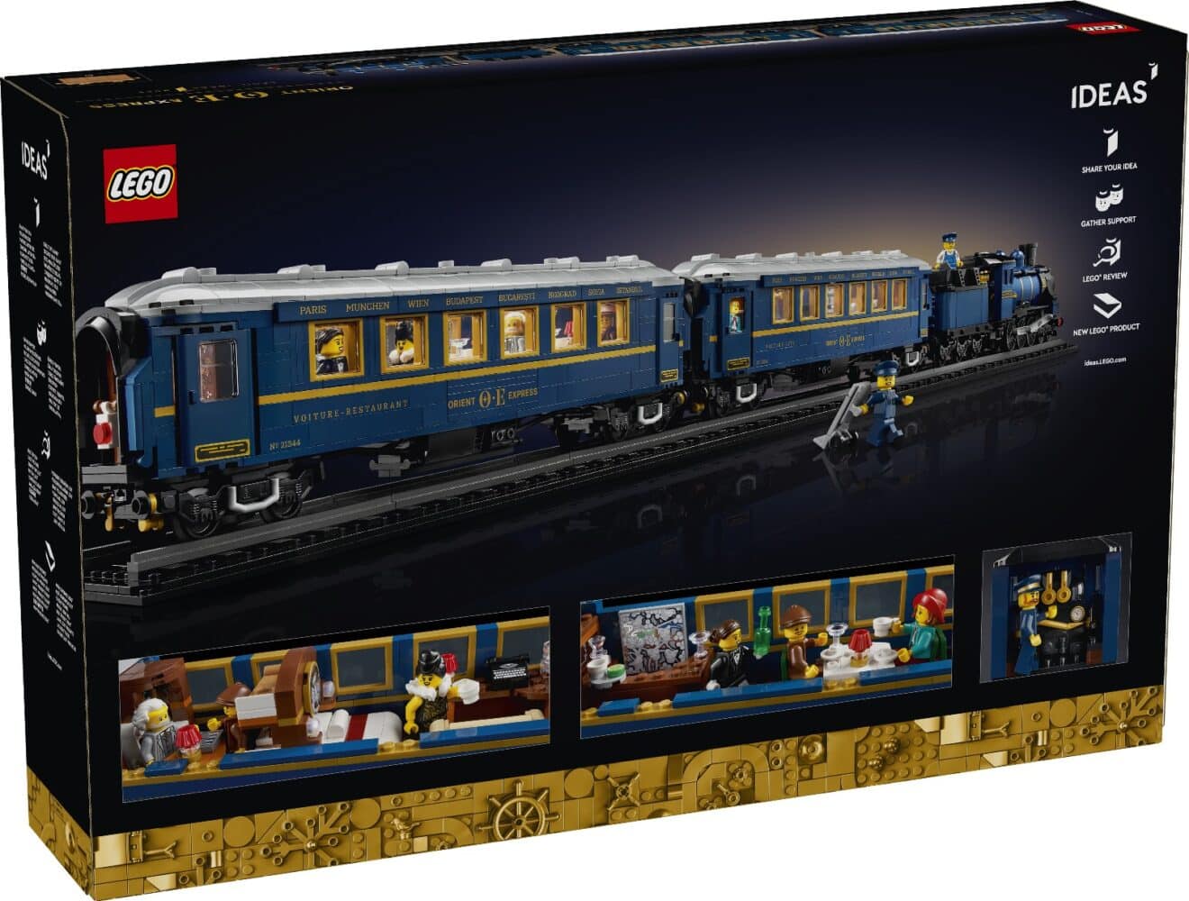 LEGO Ideas 21344 Orient Express - vanaf 1 december te koop