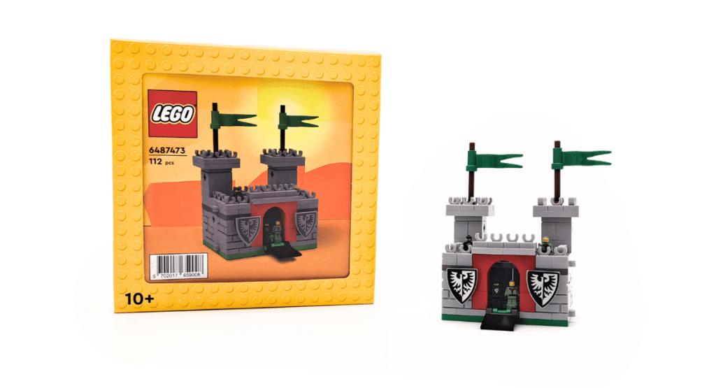 [Review] LEGO 6487473 Buildable Grey Castle - trip down memory lane