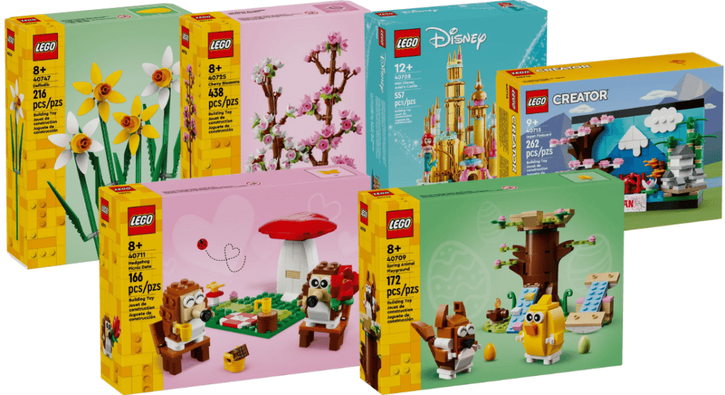 Nieuwe LEGO Extended Range 2024 sets - vanaf januari te koop