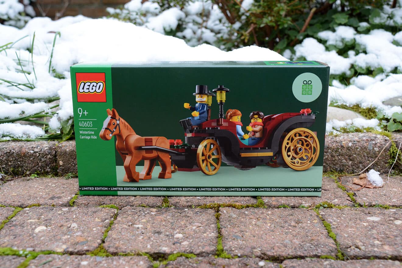 [Review] LEGO 40603 Wintertime Carriage Ride - een koets met winterbanden