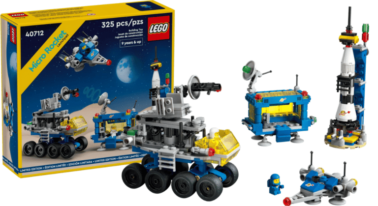 Gratis LEGO 40712 Micro Rocket Launchpad - afgelopen
