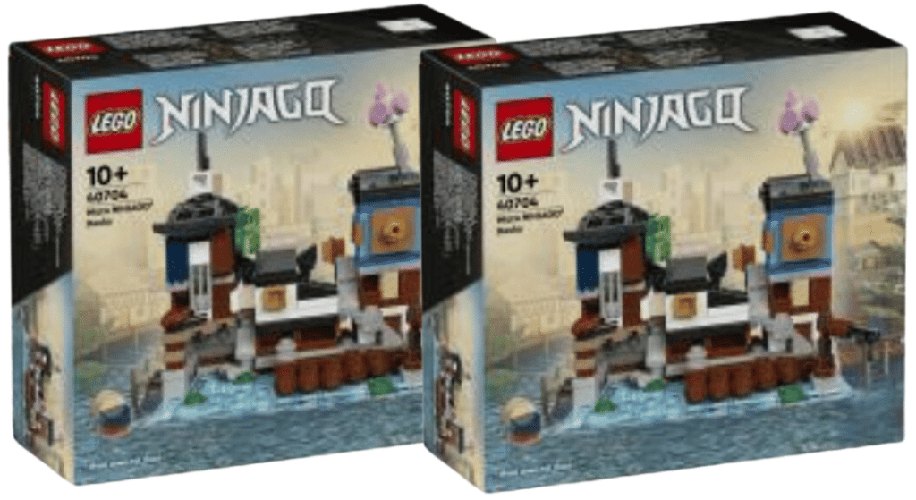 LEGO 40704 Micro Ninjago Docks opgedoken