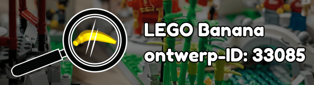 [NPU] LEGO Banana - ontwerp-ID: 33085 - Bouwsteentjes.info