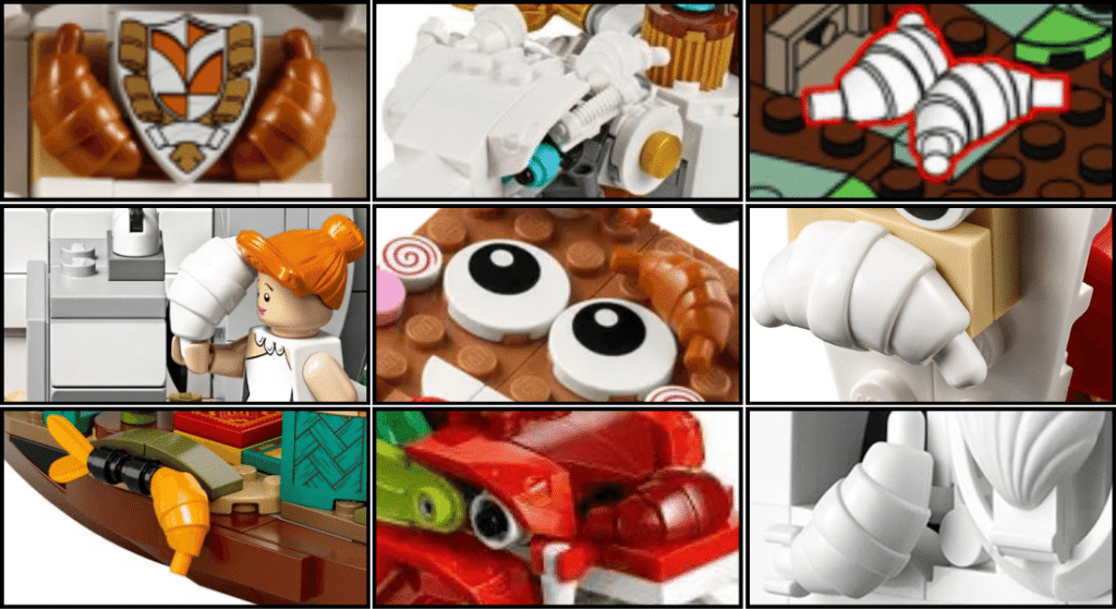 [NPU] LEGO Croissant - ontwerp-ID's 33125, 67338 en 3346 ...