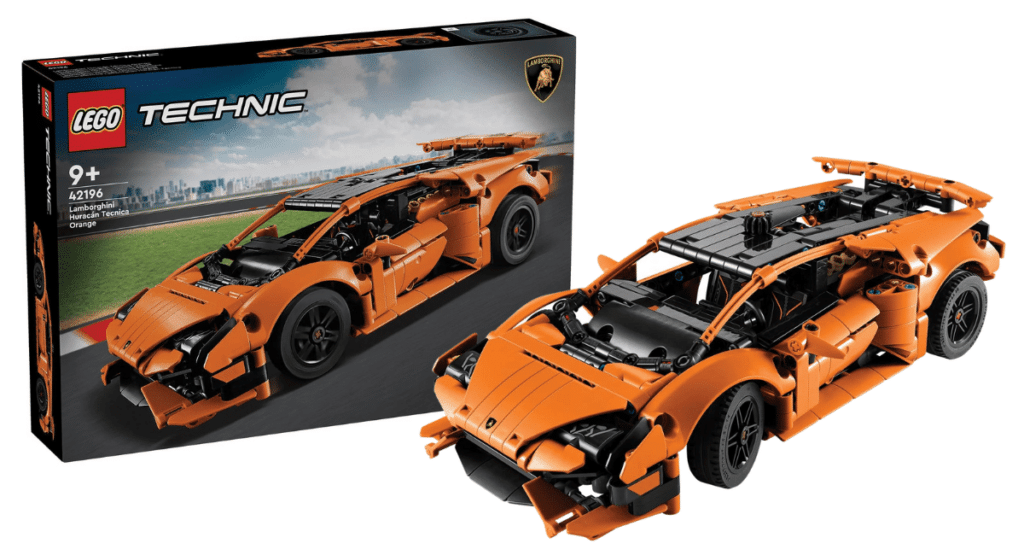 LEGO Technic 42196 Lamborghini Huracán Tecnica Orange