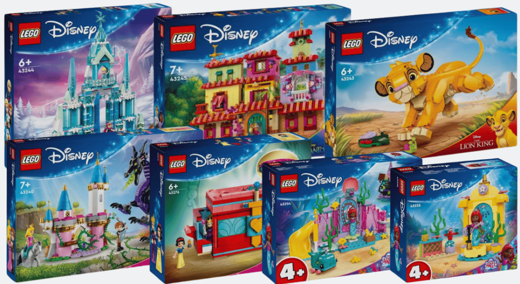 Dit zijn de nieuwe LEGO Disney zomer 2024 sets