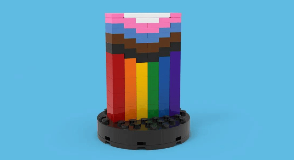 [Make & Take] Gratis LEGO Pride-vlag