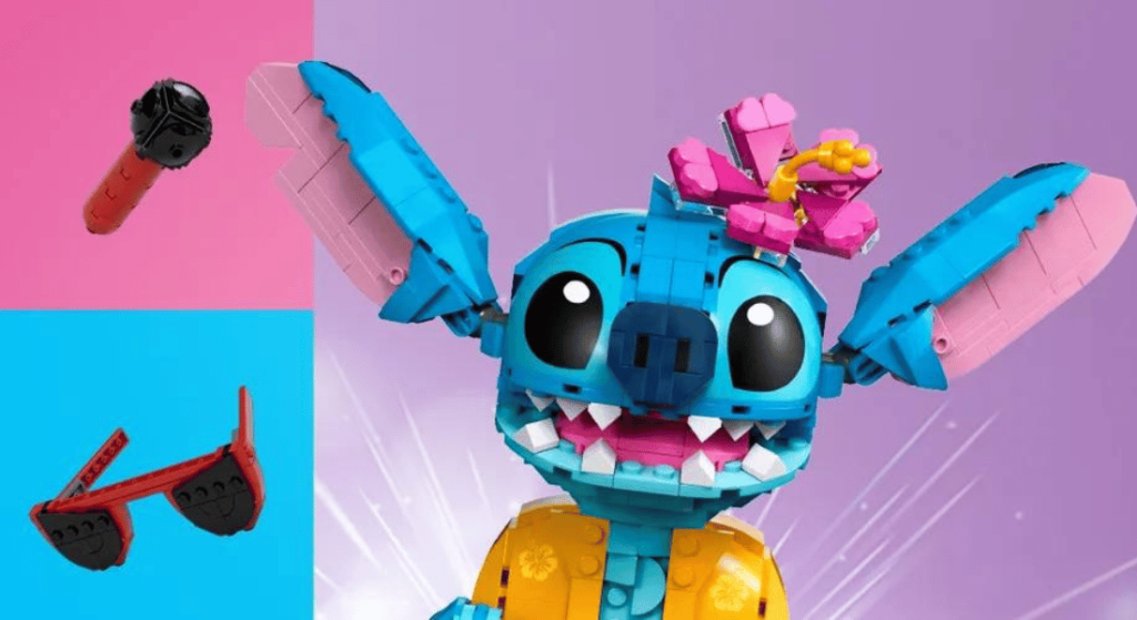 Gratis LEGO Stitch Sunglasses & Microfoon bouwinstructies