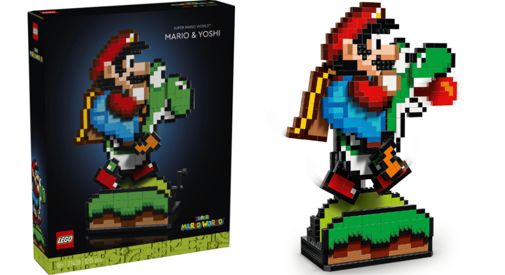 LEGO 71438 Super Mario World: Mario & Yoshi - nu verkrijgbaar