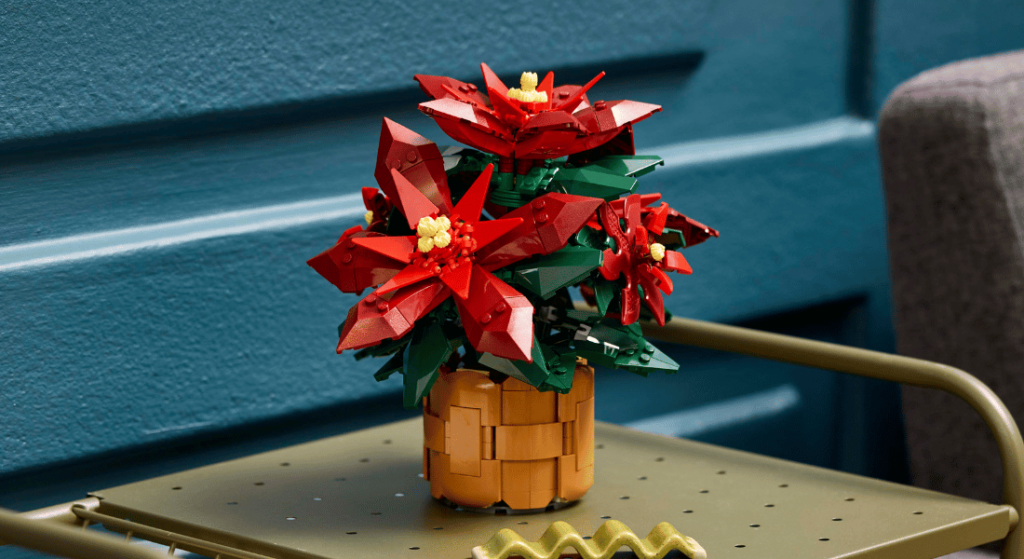 LEGO Icons 10370 Poinsettia - haal de iconische kerstster in huis