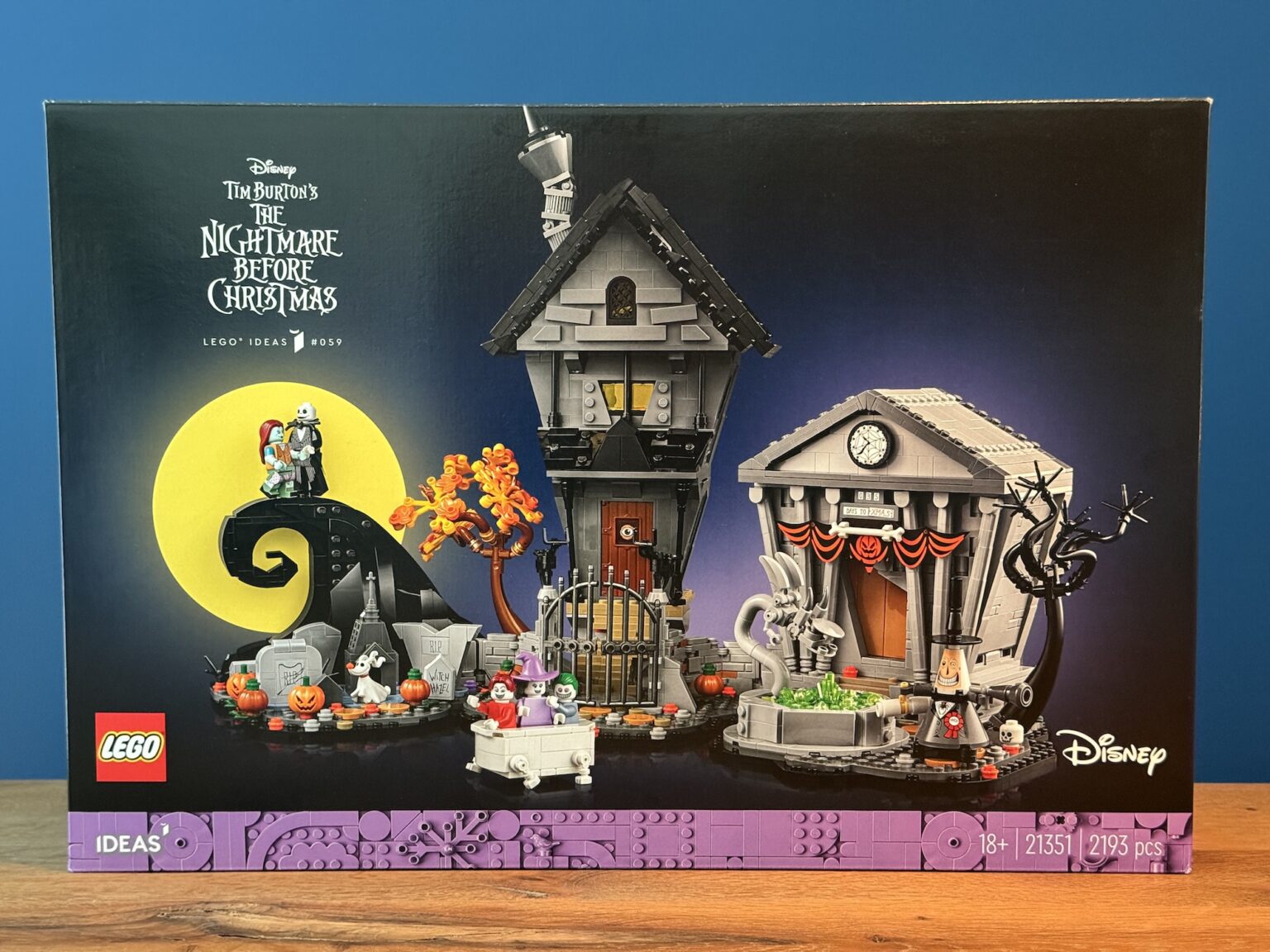 [Review] Bezoek Halloween Town in LEGO Ideas 21351 The Nightmare Before ...