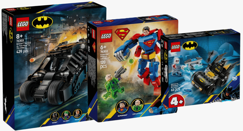 Dit zijn alle nieuwe LEGO DC winter 2025 sets - vanaf januari verkrijgbaar