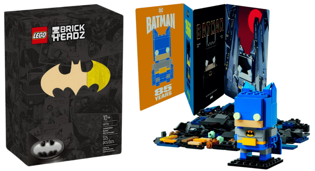 LEGO 40726 Limited Edition Batman 85th Anniversary - nu verkrijgbaar voor LEGO Insiders
