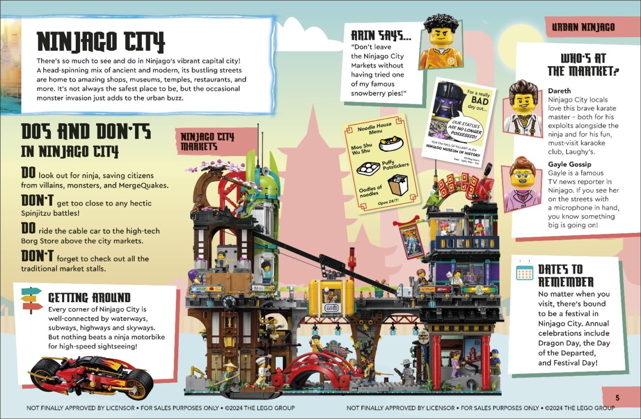 LEGO NINJAGO Adventure Atlas - verschijnt in de zomer van 2025