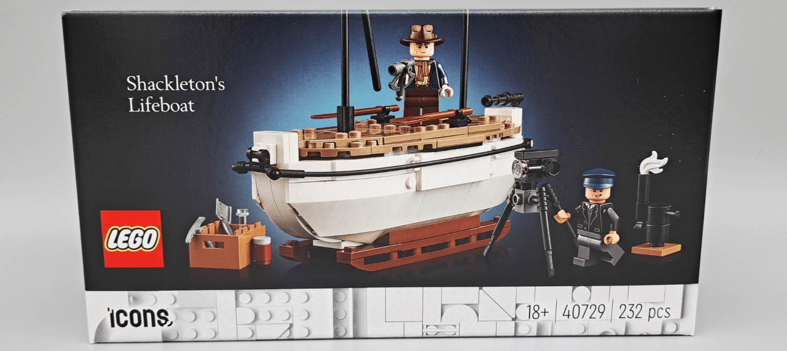 [Review] LEGO Icons 40729 Shackleton’s Lifeboat - een avontuurlijke ...