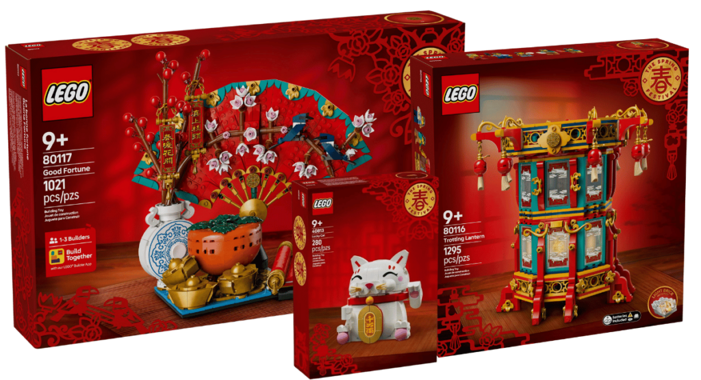 Dit zijn de LEGO Lunar New Year 2025 sets - het jaar van de slang