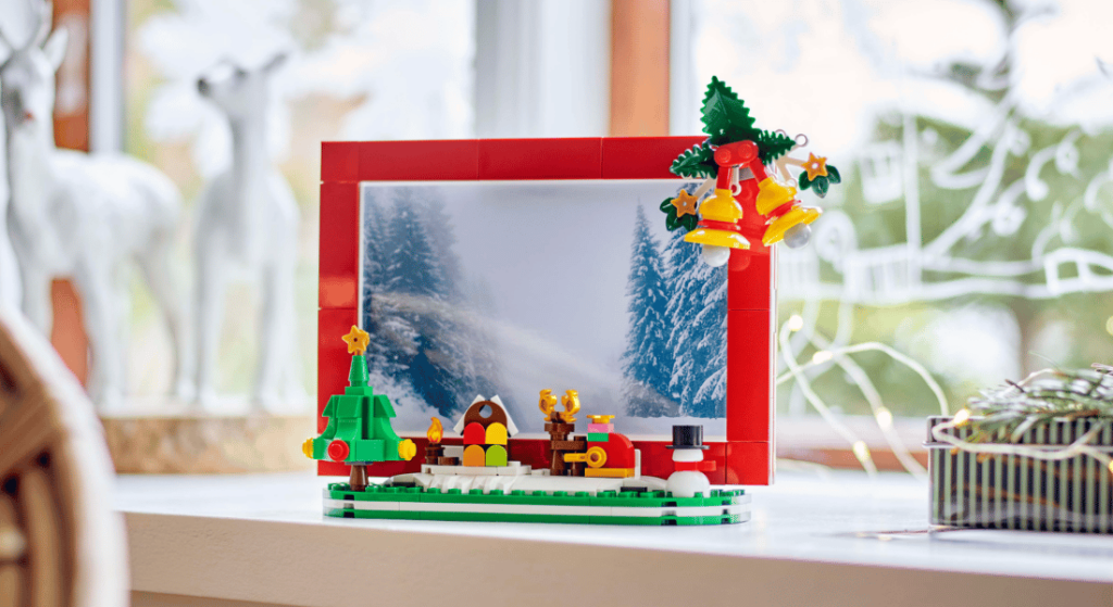 Gratis LEGO 40702 Christmas Picture Frame tijdelijk verkrijgbaar als ...