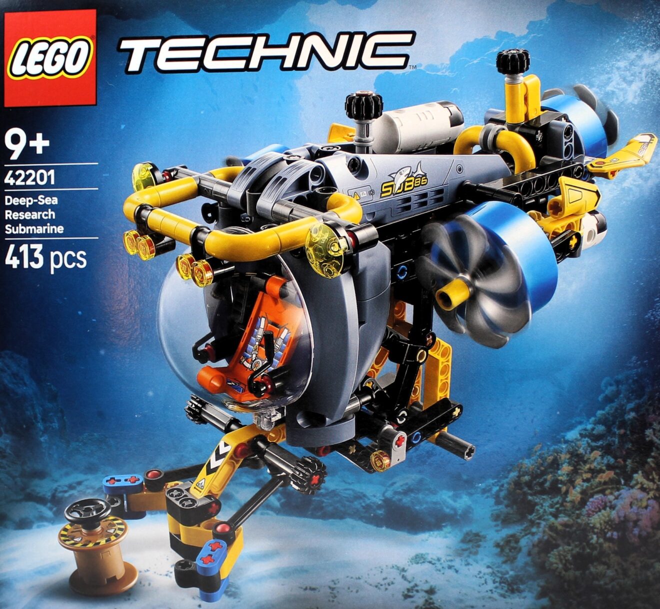 [Review] LEGO Technic 42201 Deep-Sea Research Submarine - eindelijk ...