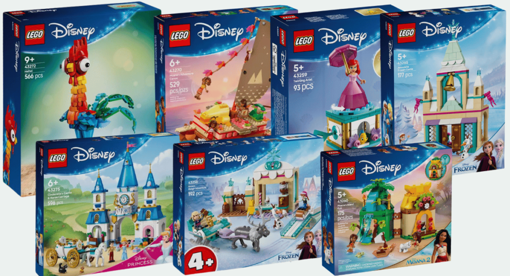 Dit zijn de nieuwe LEGO Disney winter 2025 sets - vanaf januari ...