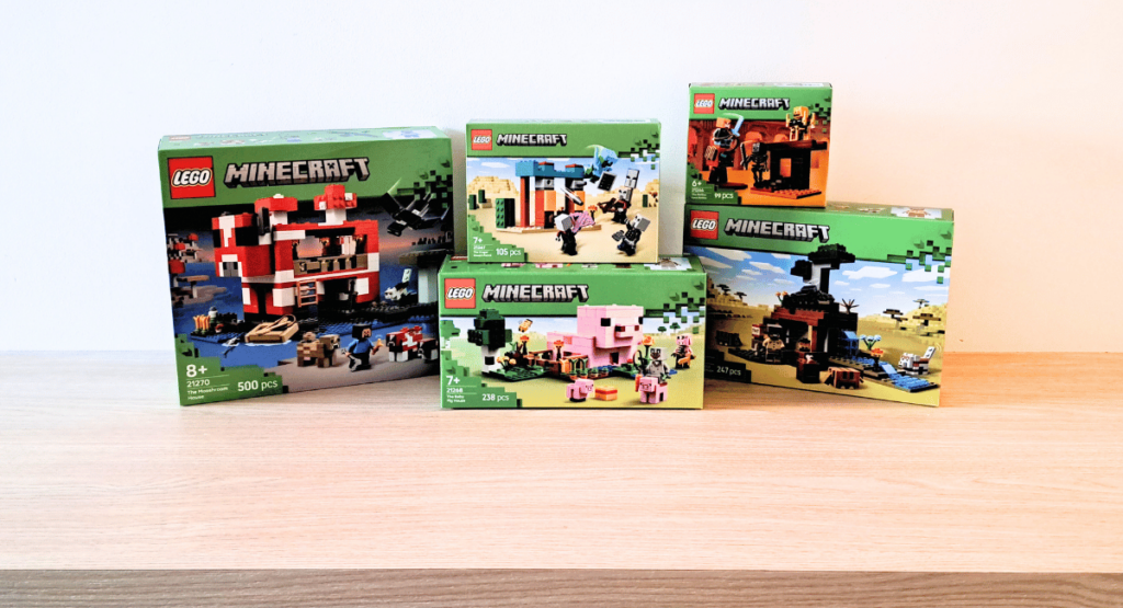 [Thema-Review] LEGO Minecraft winter 2025 sets
