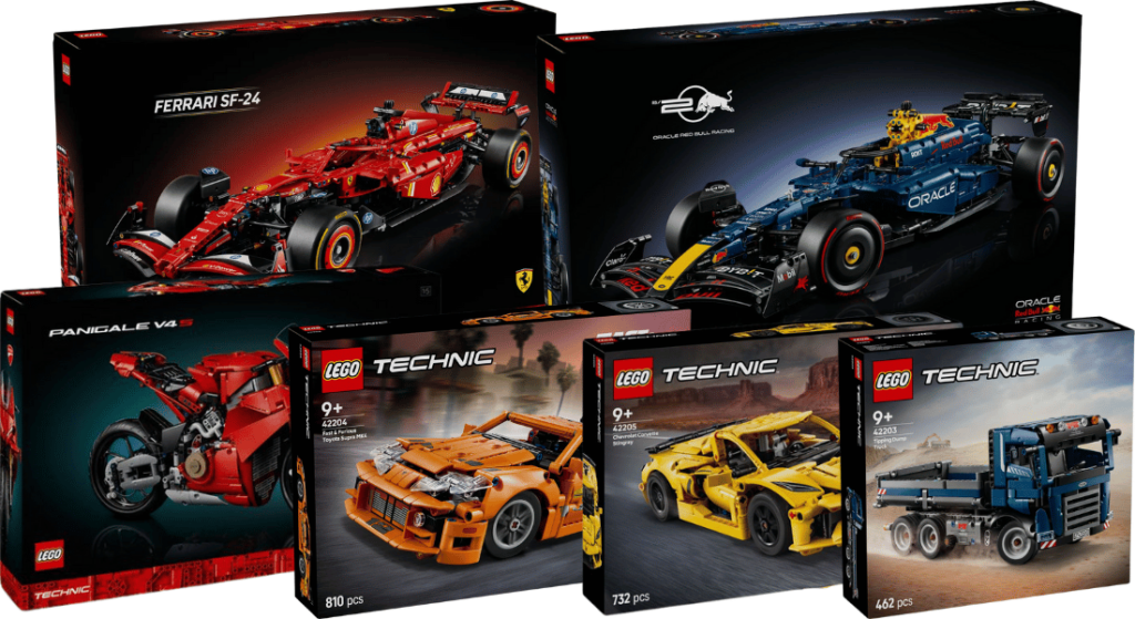 Dit zijn alle nieuwe LEGO Technic winter 2025 sets - vanaf januari verkrijgbaar