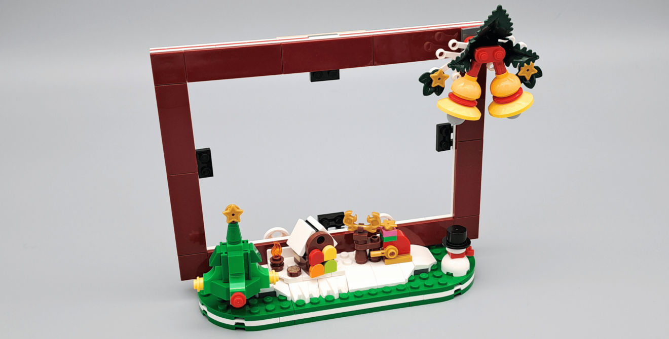 [Review] LEGO 40702 Christmas Picture Frame - zet je herinneringen vast