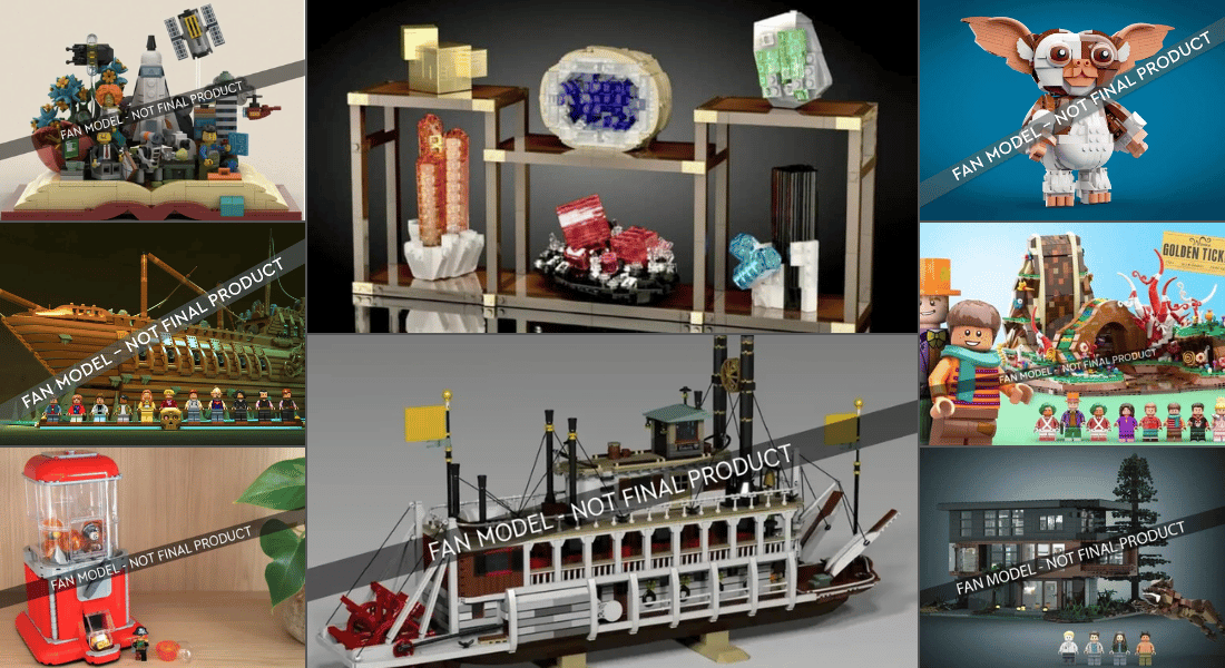 [Overzicht] Dit zijn alle aankomende LEGO Ideas sets van 2025 tot 2026