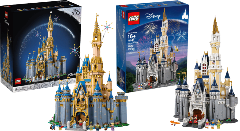 [Gerucht] LEGO Disney 43263 "Beauty and the Beast Castle" van €300 op komst