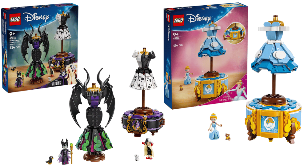 LEGO Disney Dress Collection onthuld - jurken en kledij van Disney ...