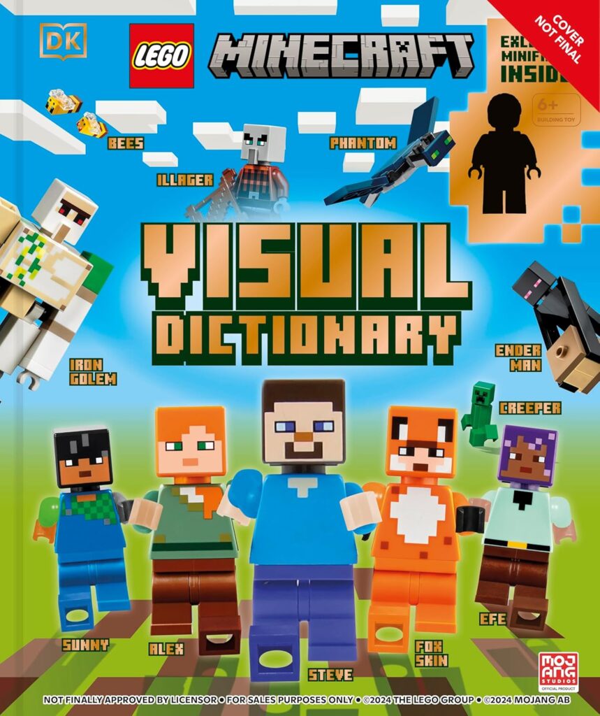 LEGO Minecraft Visual Dictionary - verschijnt in oktober 2025