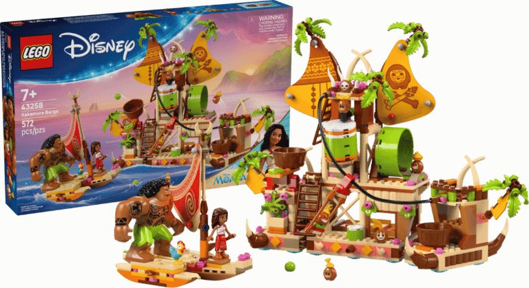 LEGO Disney 43258 Kakamora Barge onthuld - terugkeer van de Maui Bigfig