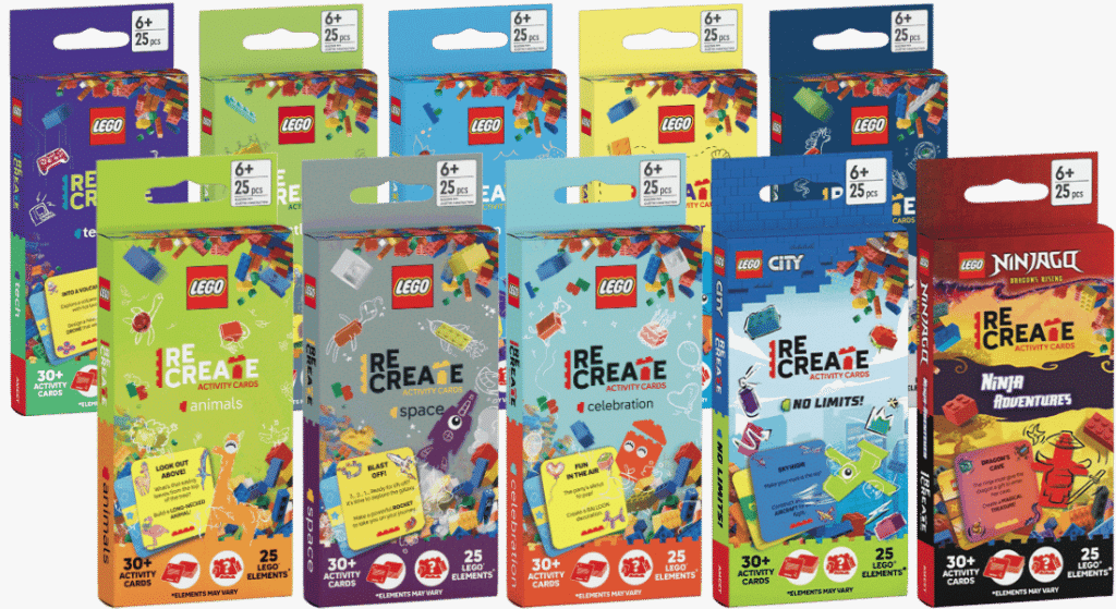 LEGO ReCreate Activity Cards - activiteitenkaarten voor creatieve ...