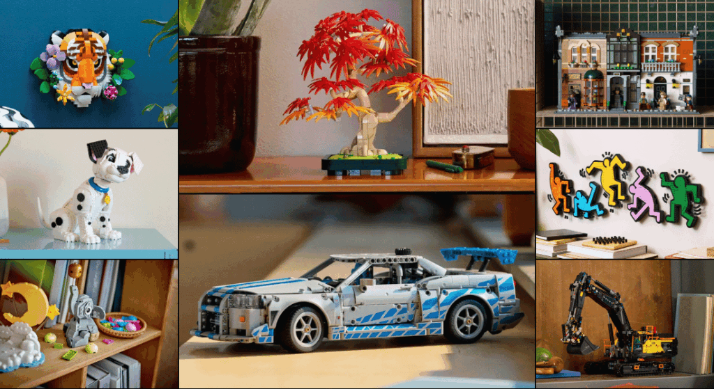 Deze LEGO sets voor volwassenen zijn in 2025 verschenen!