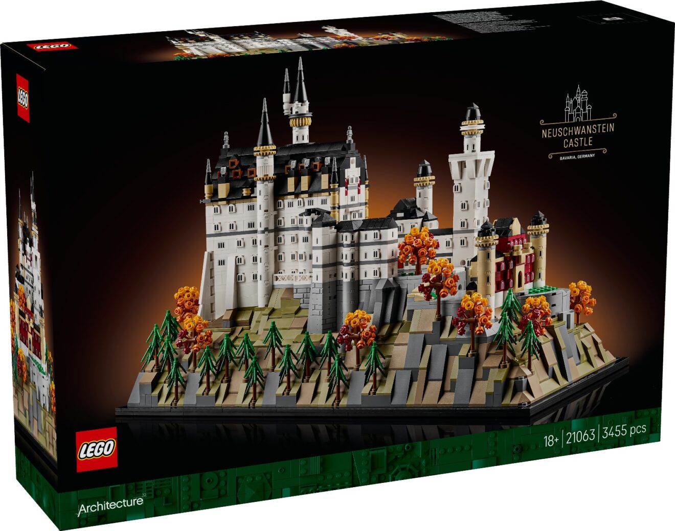 LEGO Architecture 21063 Neuschwanstein Castle aangekondigd - verschijnt ...