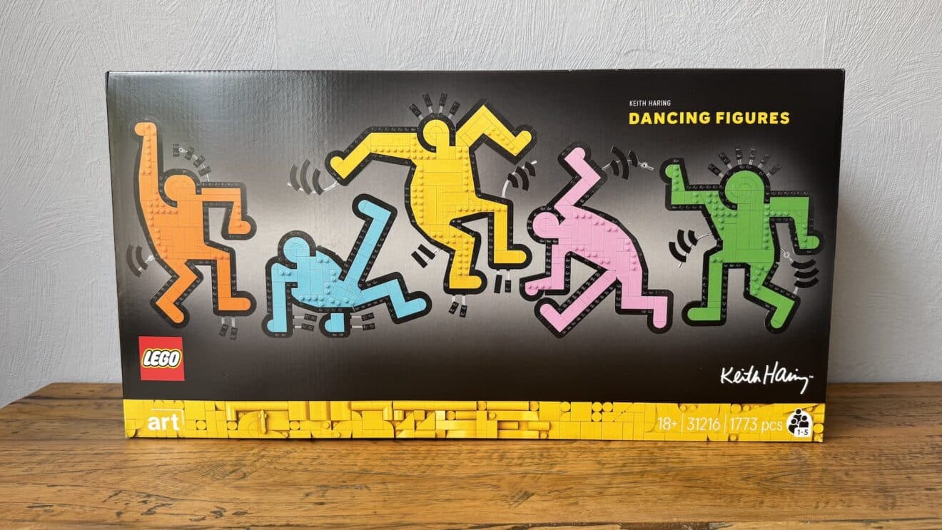 [Review] LEGO Art 31216 Keith Haring Dancing Figures - wanneer popart ...