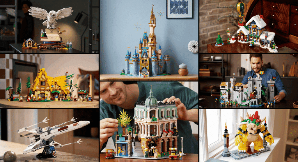 Deze 45 LEGO sets voor volwassenen gaan in 2025 uit de handel (repost)