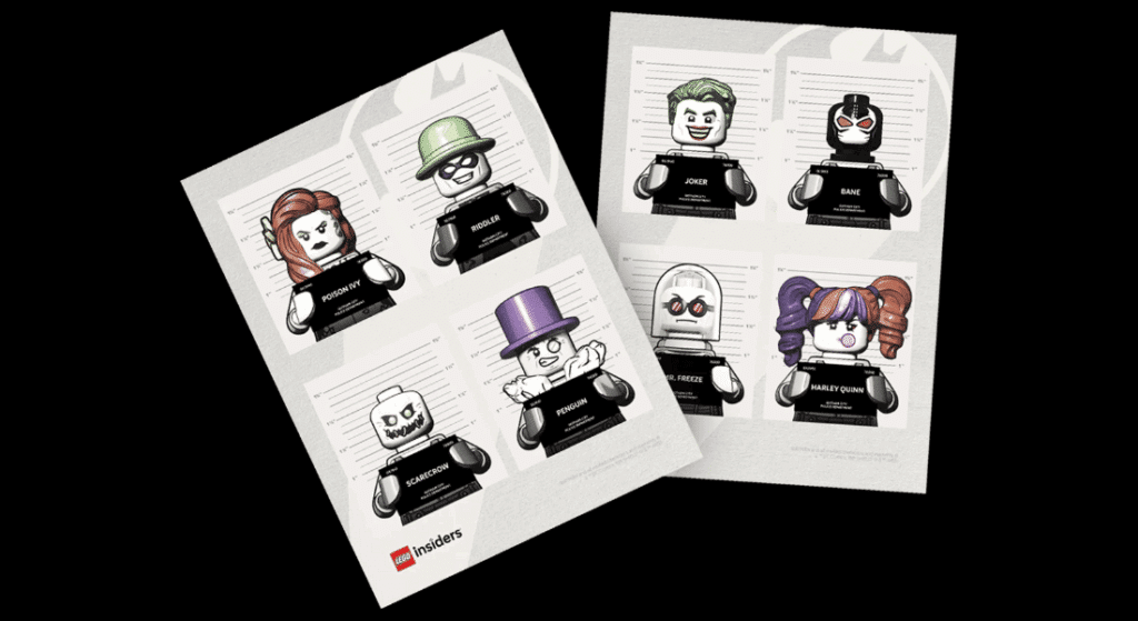 LEGO Batman Rogues Gallery poster is nieuwe Insiders-beloning