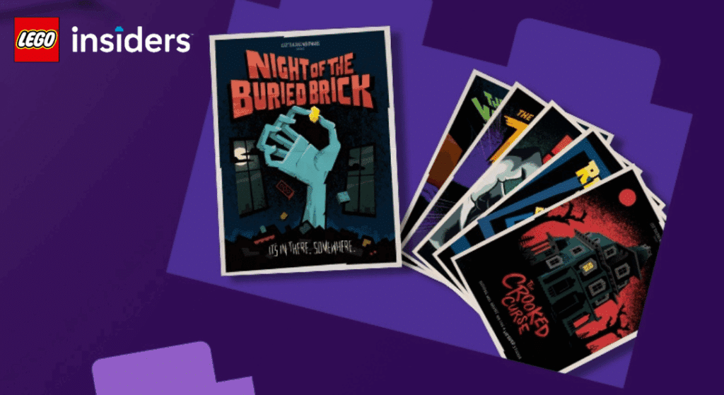 LEGO Horror Posters-bundel nu beschikbaar als Insiders beloning
