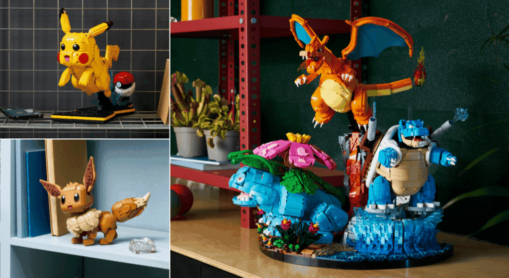 Eerste drie LEGO Pokémon-sets onthuld - verkrijgbaar vanaf 27 februari