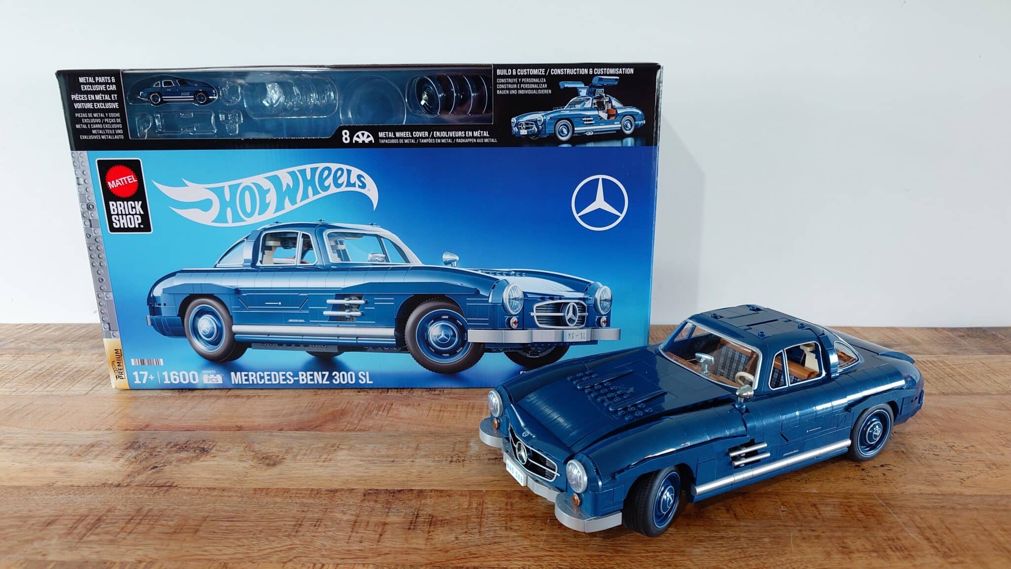 Review: Mattel Brick Shop Mercedes-Bens 300 SL - perfecte combi van ...